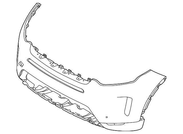 2021-2023 Land Rover Discovery Sport Bumper Cover LR154708 ...