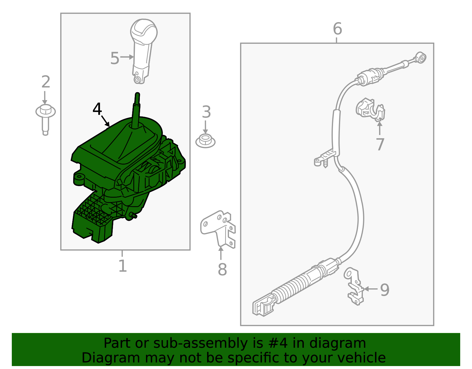 2015-2017 Ford Mustang Shift Indicator FR3Z-7D443-AC | TascaParts.com
