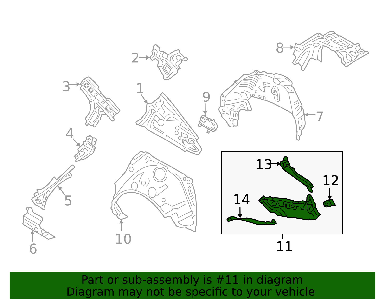 2019-2024 Mazda 3 Corner Panel BDTS-70-440 | OEM Parts Online