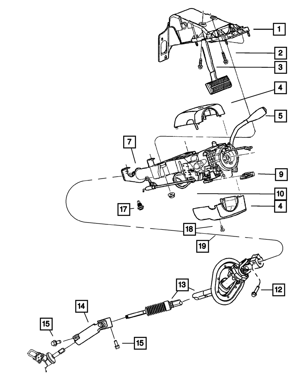 5057536AD - Gearshift Lever 2009-2017 Mopar | The Official Mopar eStore