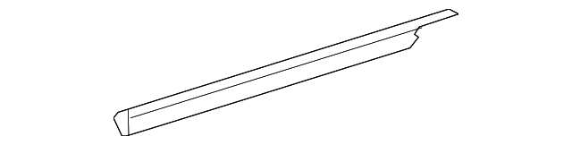 Genuine Official Toyota Weatherstrip Assembly, Front Door Glass, Outer ...