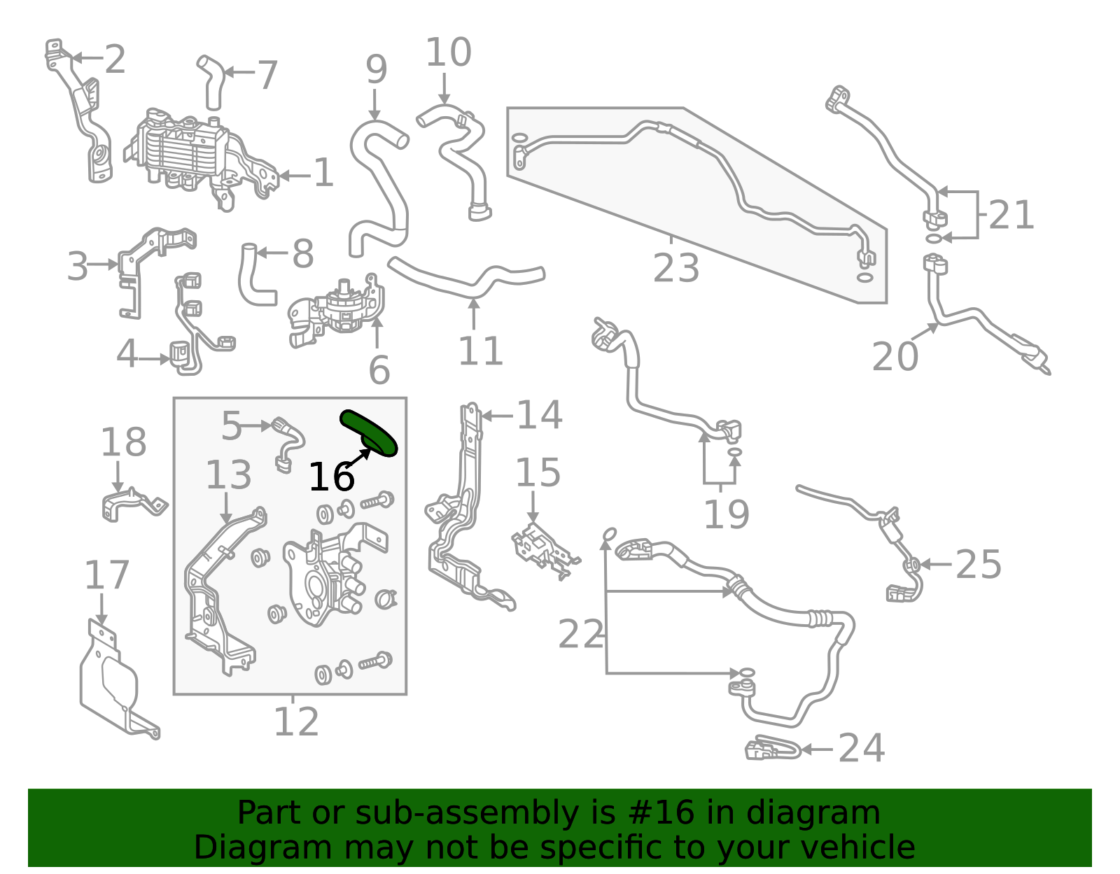 87245-42670 - Heater Hose 2021-2025 Toyota | Toyota San Diego Parts