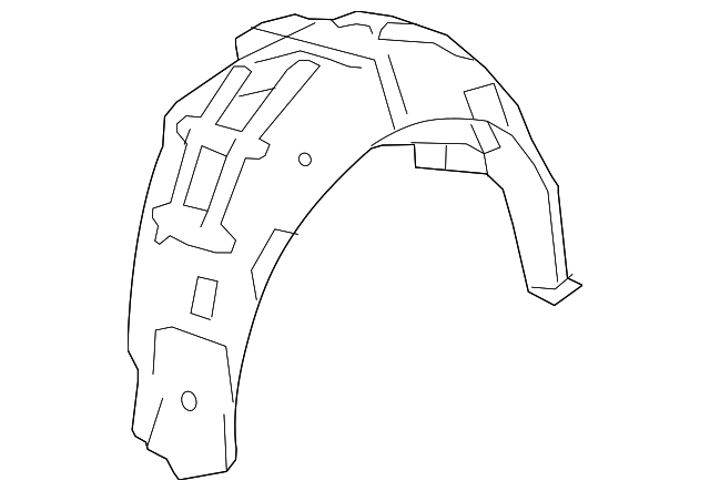 74550-T2F-A01 - Honda Splash Shield 2016-2017 Honda Accord ...