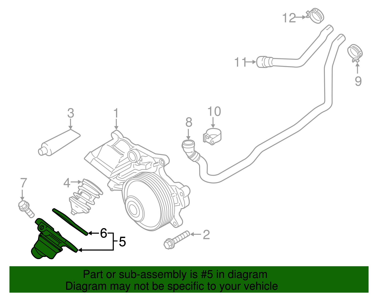 11518516203 - 2014-2018 BMW Thermostat Housing (11-51-8-516-203) | BMW ...