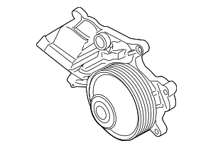 11518516204 - 2014-2018 BMW Water Pump (11-51-8-516-204) | BMW of South ...