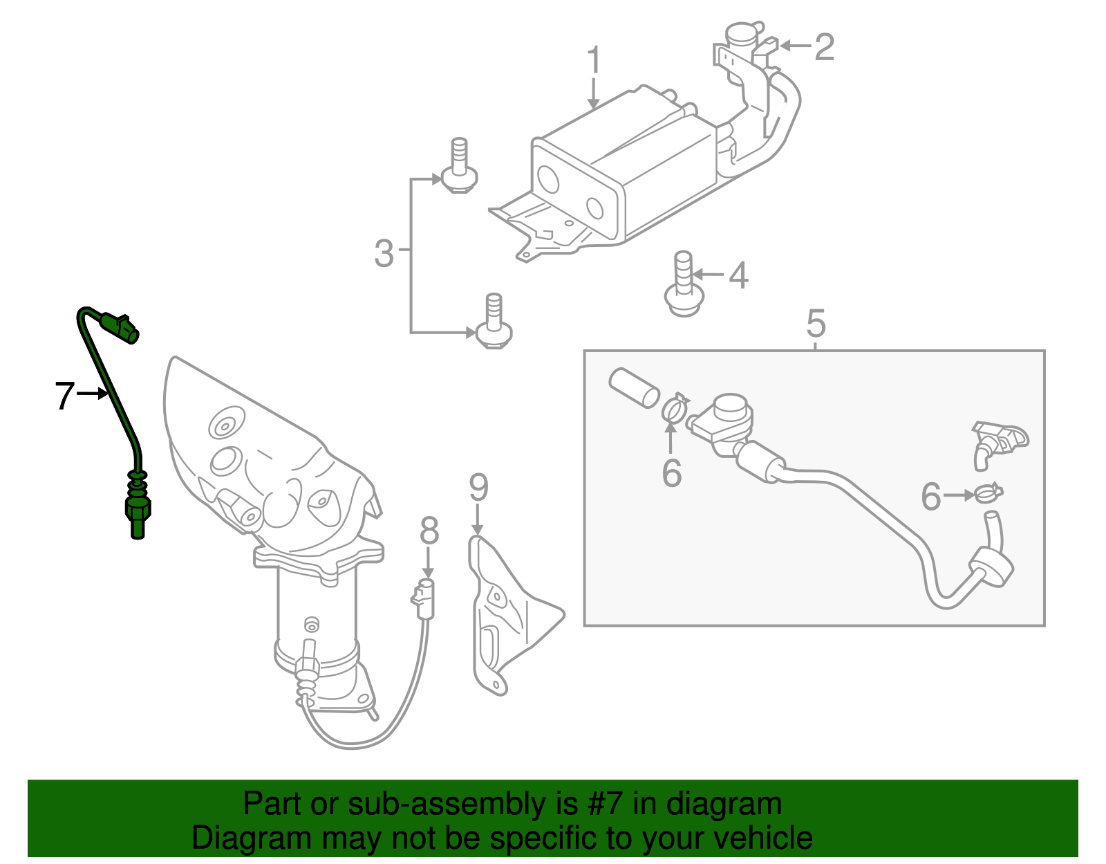 2011-2015 Mazda Oxygen Sensor CA38-18-8G1 | Mazda Parts Deals