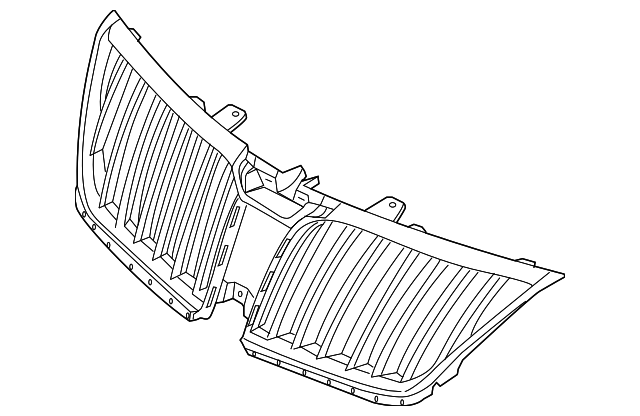 8A5Z-8200-AA - Grille - 2009-2012 Lincoln MKS | Lasco Auto Parts