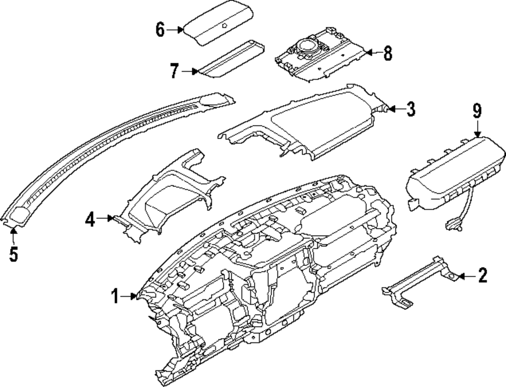 2024-2025 Ford F-150 Top Cover PL3Z-15044F58-DA | Miracle Ford Parts