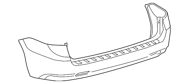 52159-08902 - Cover Rear Bumper L P | Nucar Toyota of North Attleboro