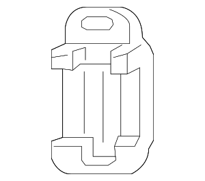 Genuine Toyota Park Sensor Retainer Clip part# 89348-33090 for 2008 ...