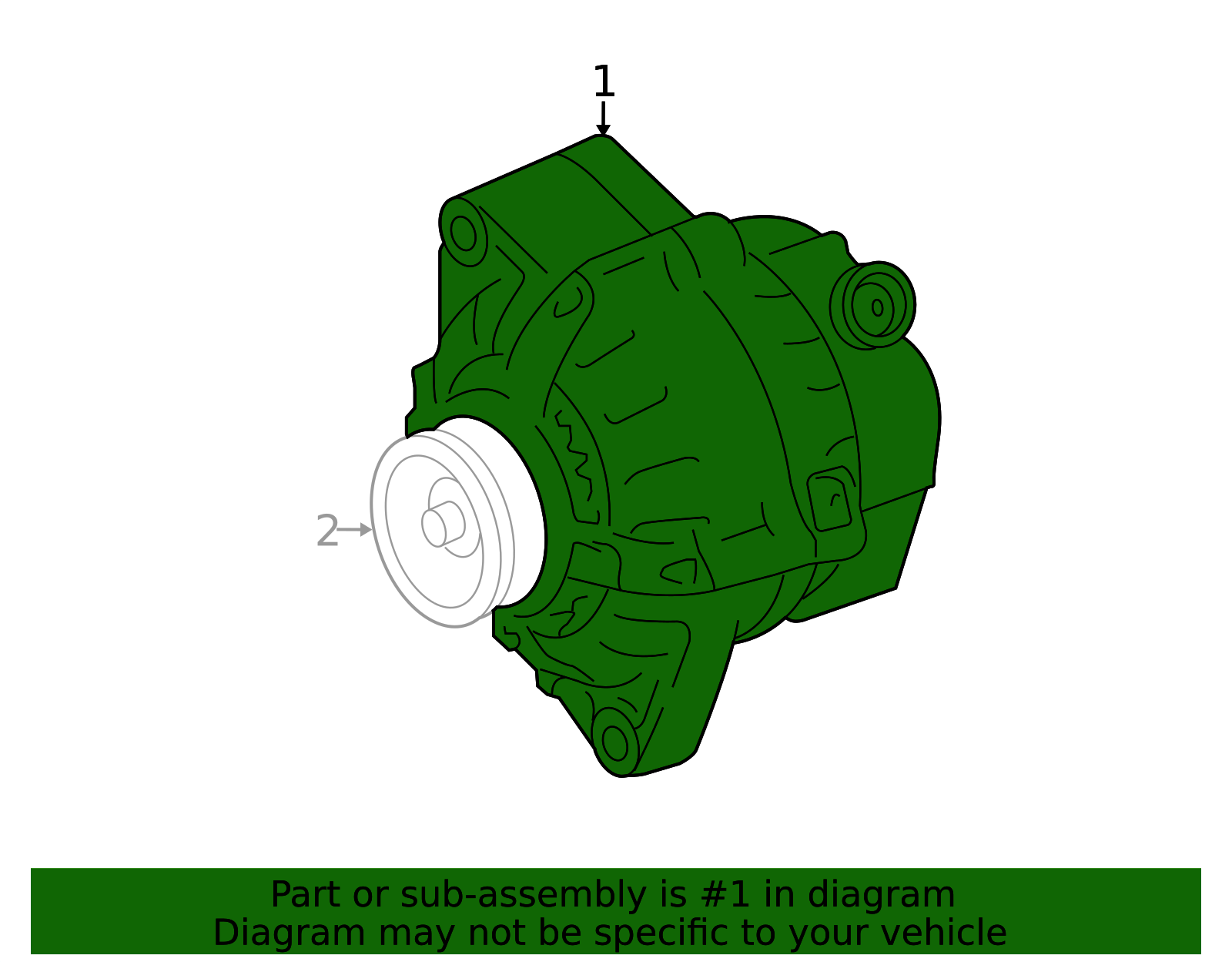 27060-0V170 - Alternator - 2013-2018 Toyota | OEM Genuine Toyota Parts
