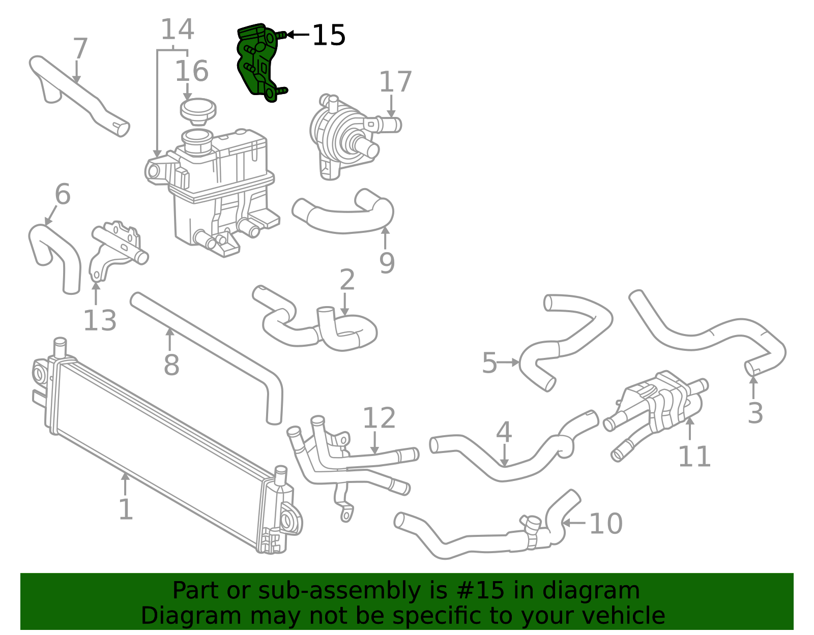 2022-2025 Toyota Tundra Reservoir Assembly Bracket G9141-0C010 | MotorMotor