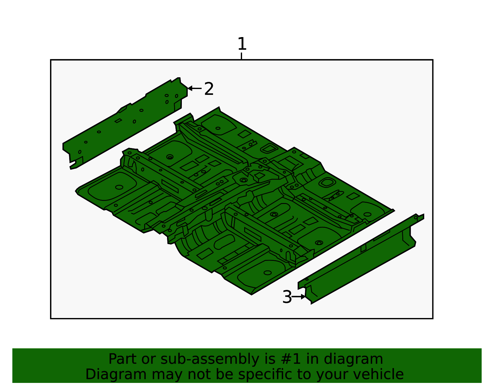 65100-3W400 - Floor Pan Assembly 2011-2016 Kia Sportage | Kia.Parts Store