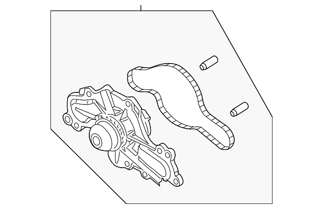 DG1Z-8501-D - Water Pump Assembly 2010-2020 Ford | Ford Parts Direct