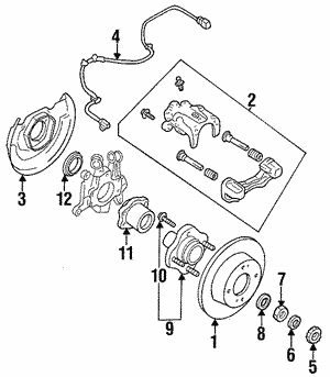 Genuine OEM Nissan Brake Rotors | Nissan Parts Plus