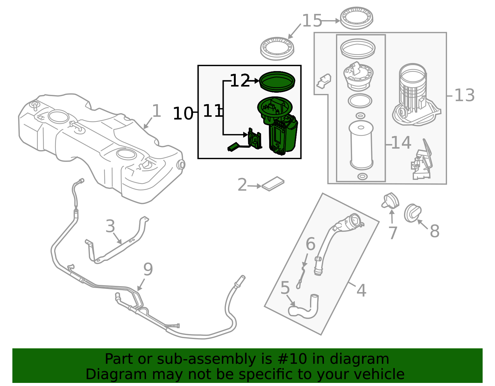 2007-2015 Mini Fuel Pump And Sender Assembly 16-11-2-755-082 | Mini ...