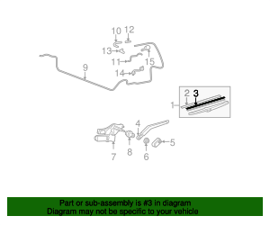 85315-48130 - Washer Reservoir - 2006-2007 Toyota Highlander | OEM ...