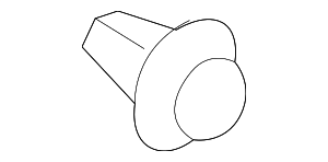 2004-2010 Subaru Cowl Trim Clip 909130126 | Subaru Parts Store