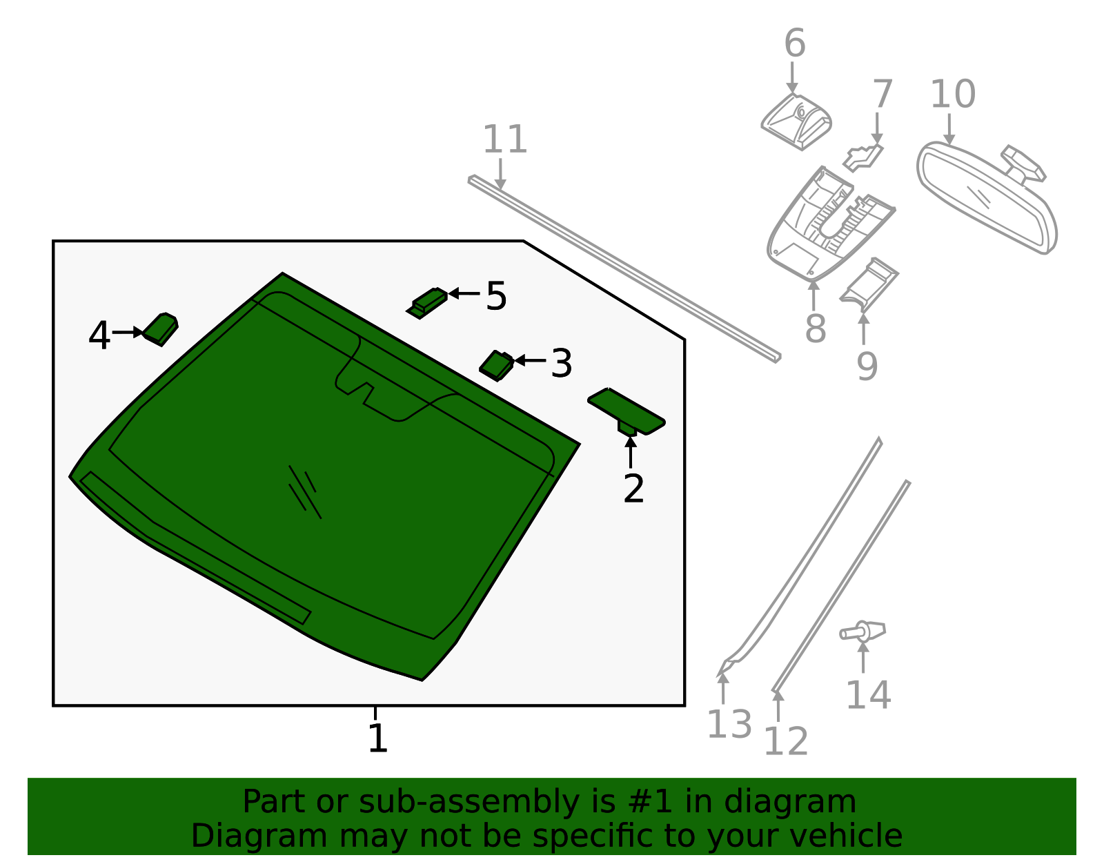 2021-2023 Hyundai Santa Fe Windshield 86110-S2280 | OEM Parts Online
