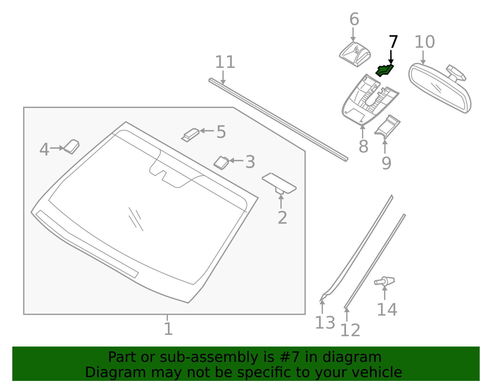 96000-J3000 - Rain Sensor 2019-2023 Hyundai | Hyundai Parts Pro