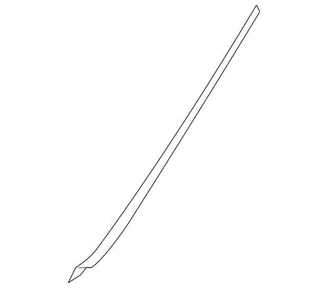 Genuine Windshield Molding Bracket for 2019-2023 Hyundai Santa Fe ...