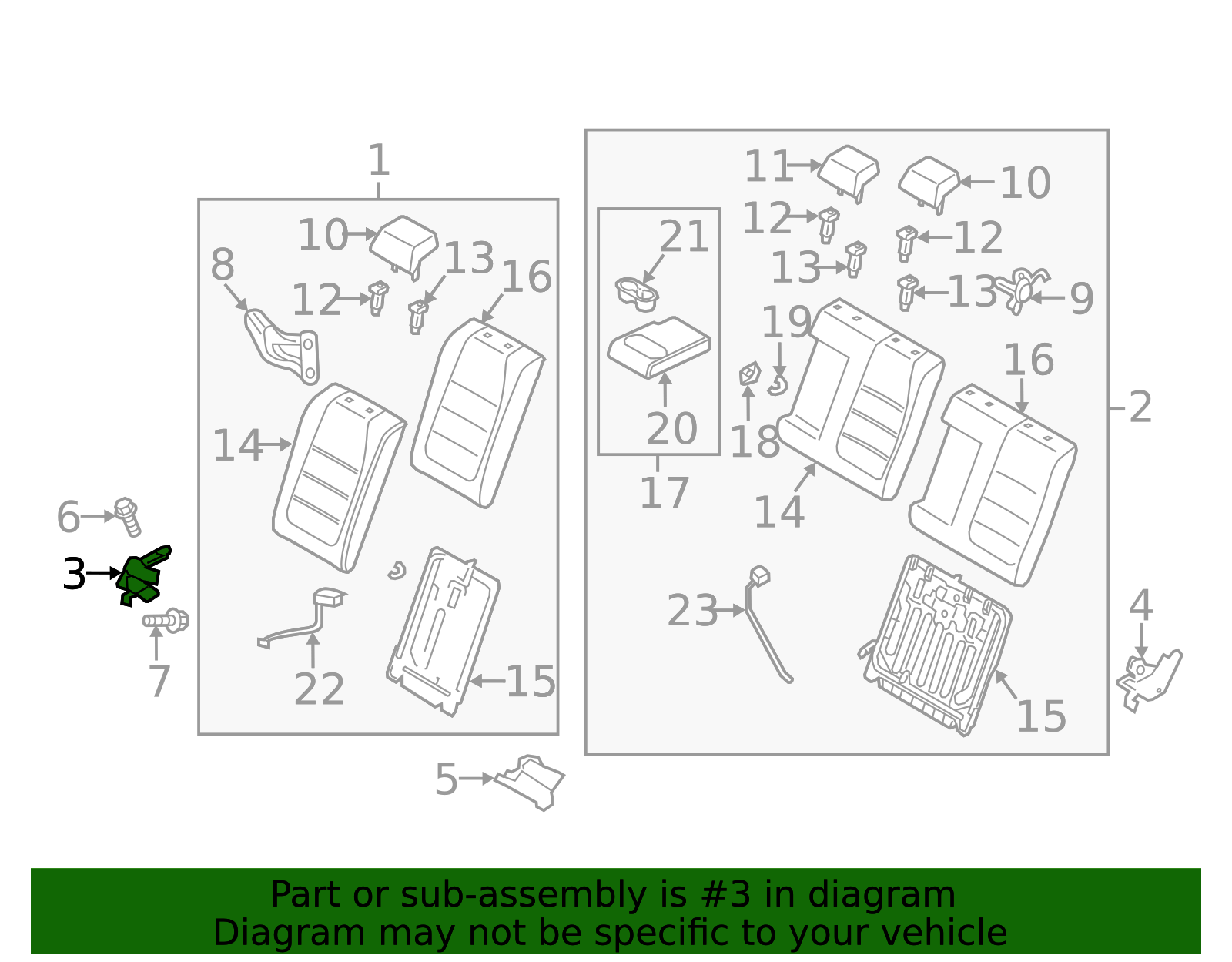 BDGF-57-560B - High-Quality Hinge for 2019-2025 Mazda 3 | AutoNation Parts