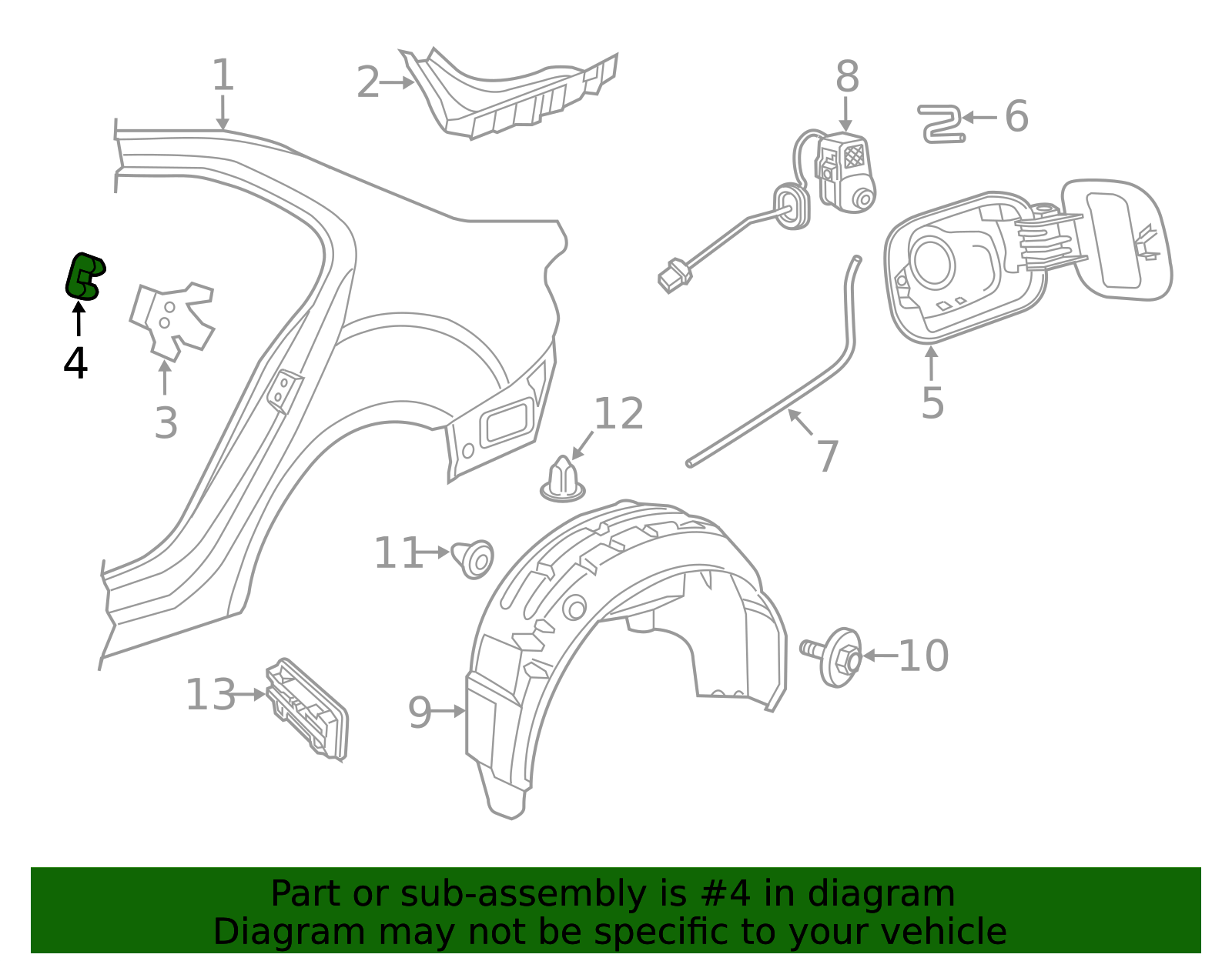 Pillar Reinforced Nut Plate 6R0-810-681 | OEM Parts Online
