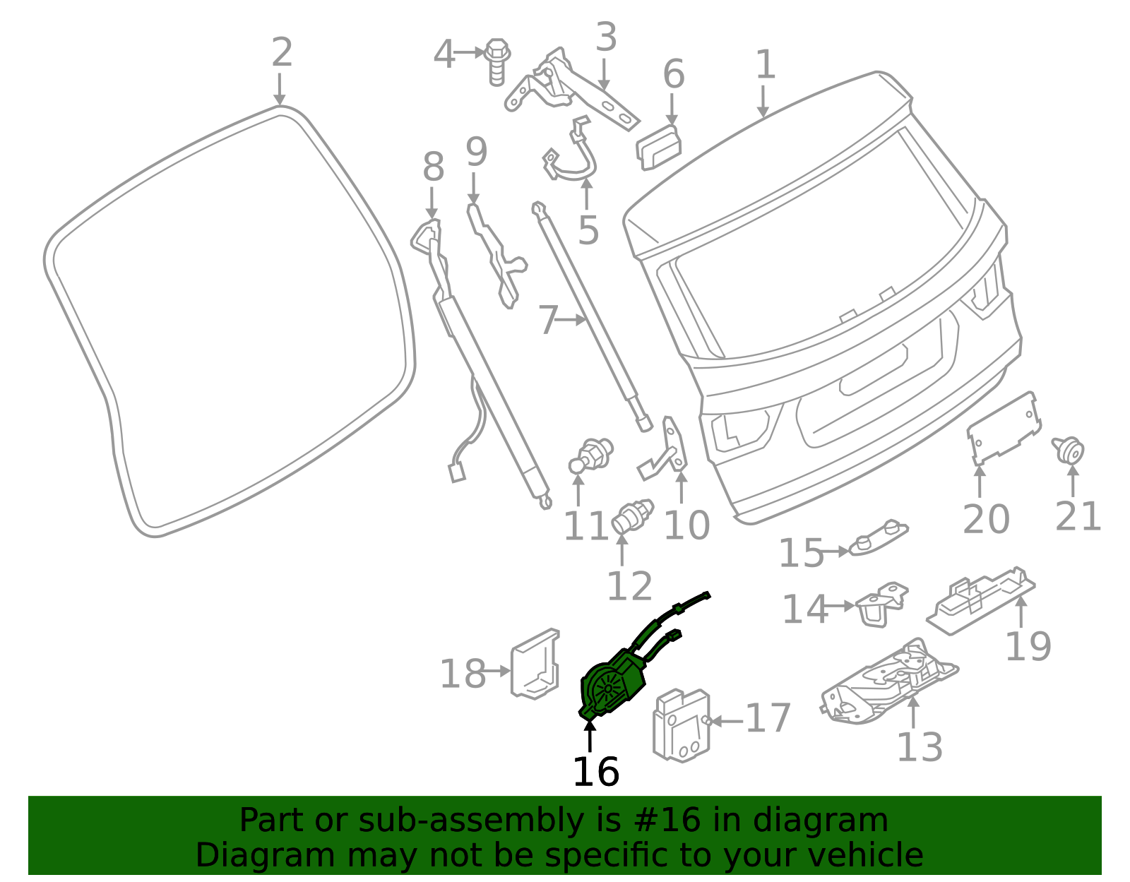 51247249578 - Lock Actuator (51-24-7-249-578) | BMW of South Atlanta Parts