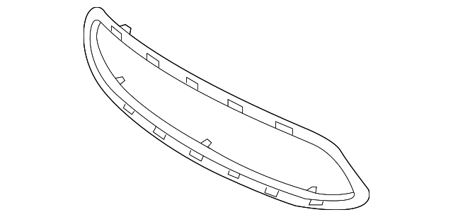 2011-2013 Ford Fiesta Grille Surround AE8Z-8200-BA | Miracle Ford Parts