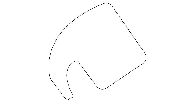 2020-2022 Ford Outer Molding LC3Z-17C829-BA | OEM Parts Online