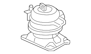 2018-2024 Honda Odyssey Front Mount 50830-THR-A02 | Honda Factory Parts