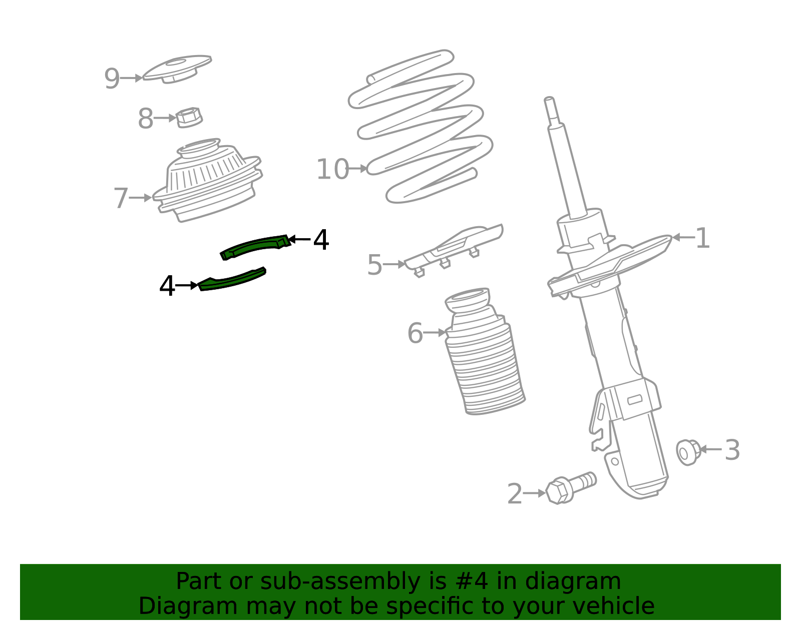 Upper Spring Insulator 68565579AA | Mopar Parts Canada