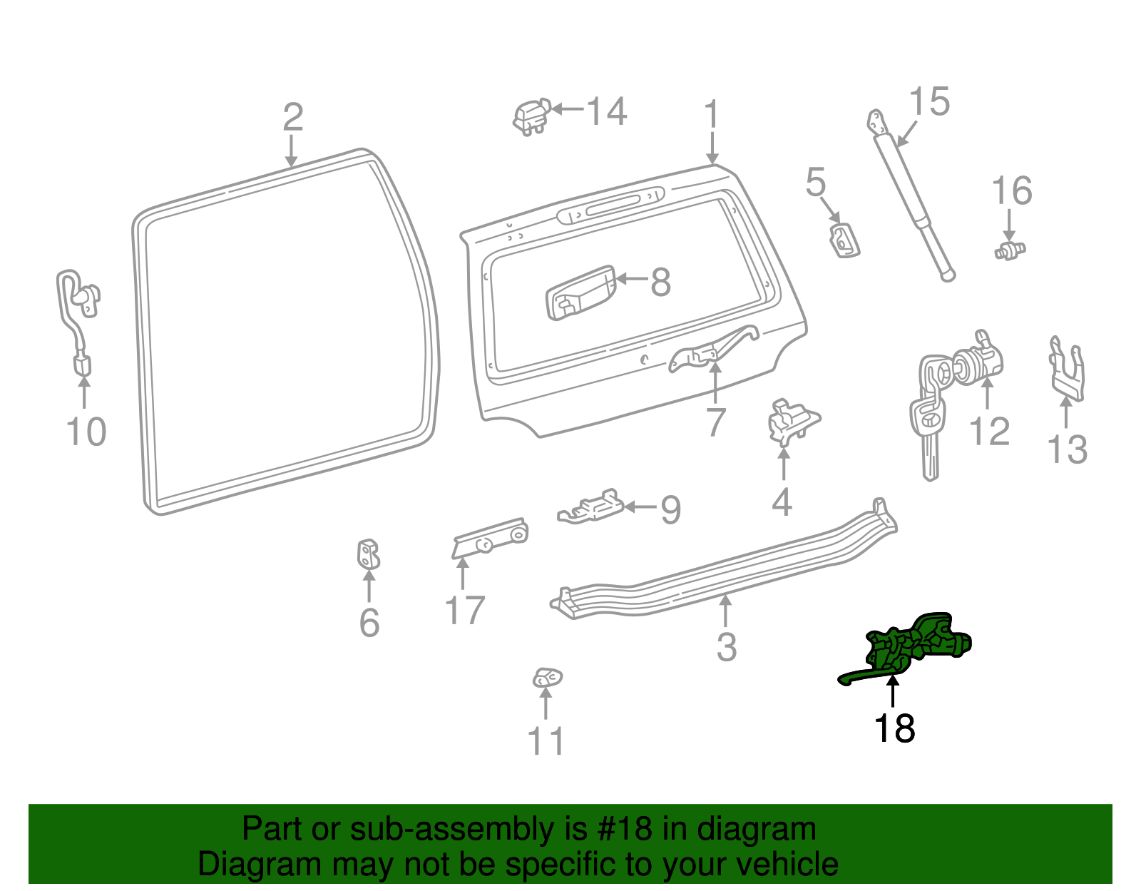 1998-2007 Toyota Land Cruiser 1998-2007 Toyota Land Cruiser - Lock ...
