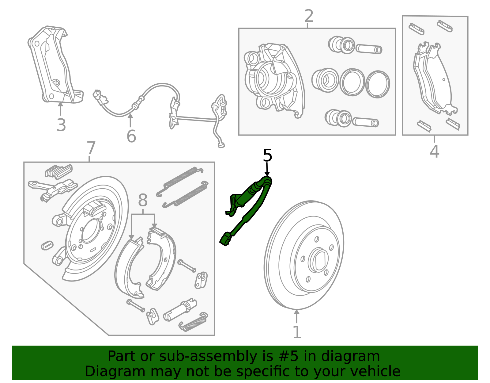 2013-2024 Ram Brake Hose 68211364AB | Mopar Parts Canada