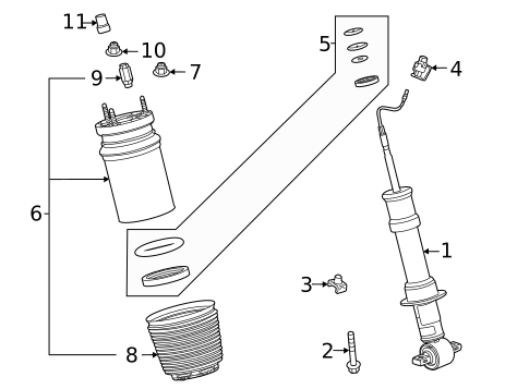 Shocks & Struts for 2025 Chevrolet Suburban | GM Parts Center