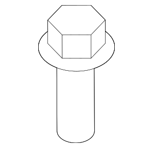 1999-2025 GM M8x1.25x35 Multi-Purpose Bolt 11589407 | Courtesy Parts