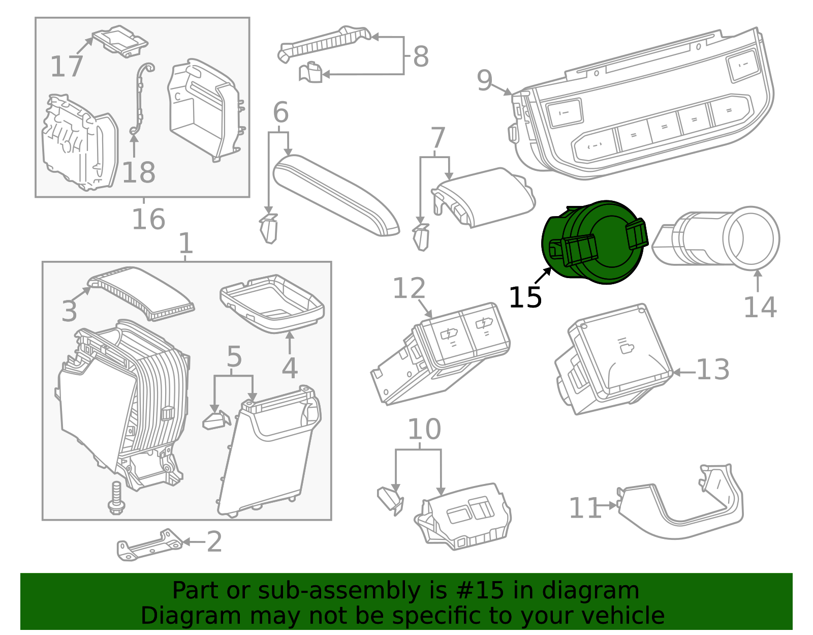 2014-2025 Toyota 12 Volt Accessory Power Outlet Cover 85535-0R030 ...