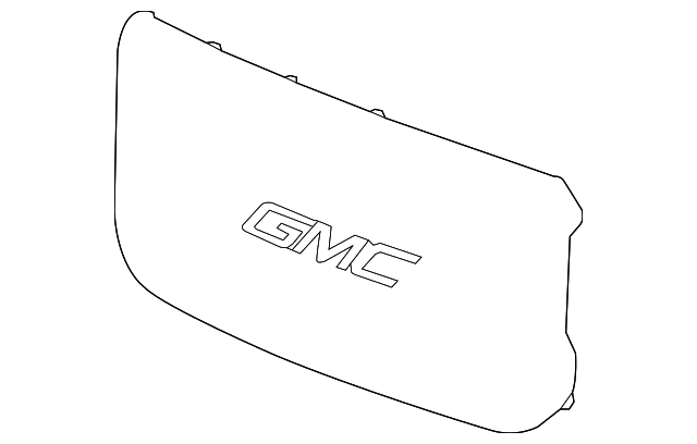 2015-2019 GMC Front Grille Opening Cover 22808188 GM | GMPartsDirect.com
