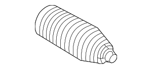 2021-2025 Nissan Tie Rod Boot D8203-6RA0A | Bill Kay Nissan Parts