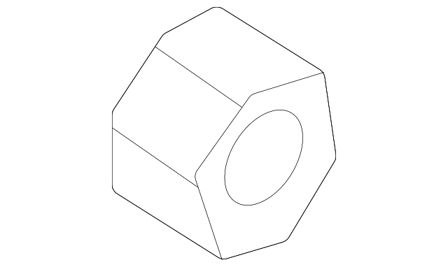 40262-6RA1A - Outer Tie Rod Castle Nut 2021-2025 Nissan | Nissan ...