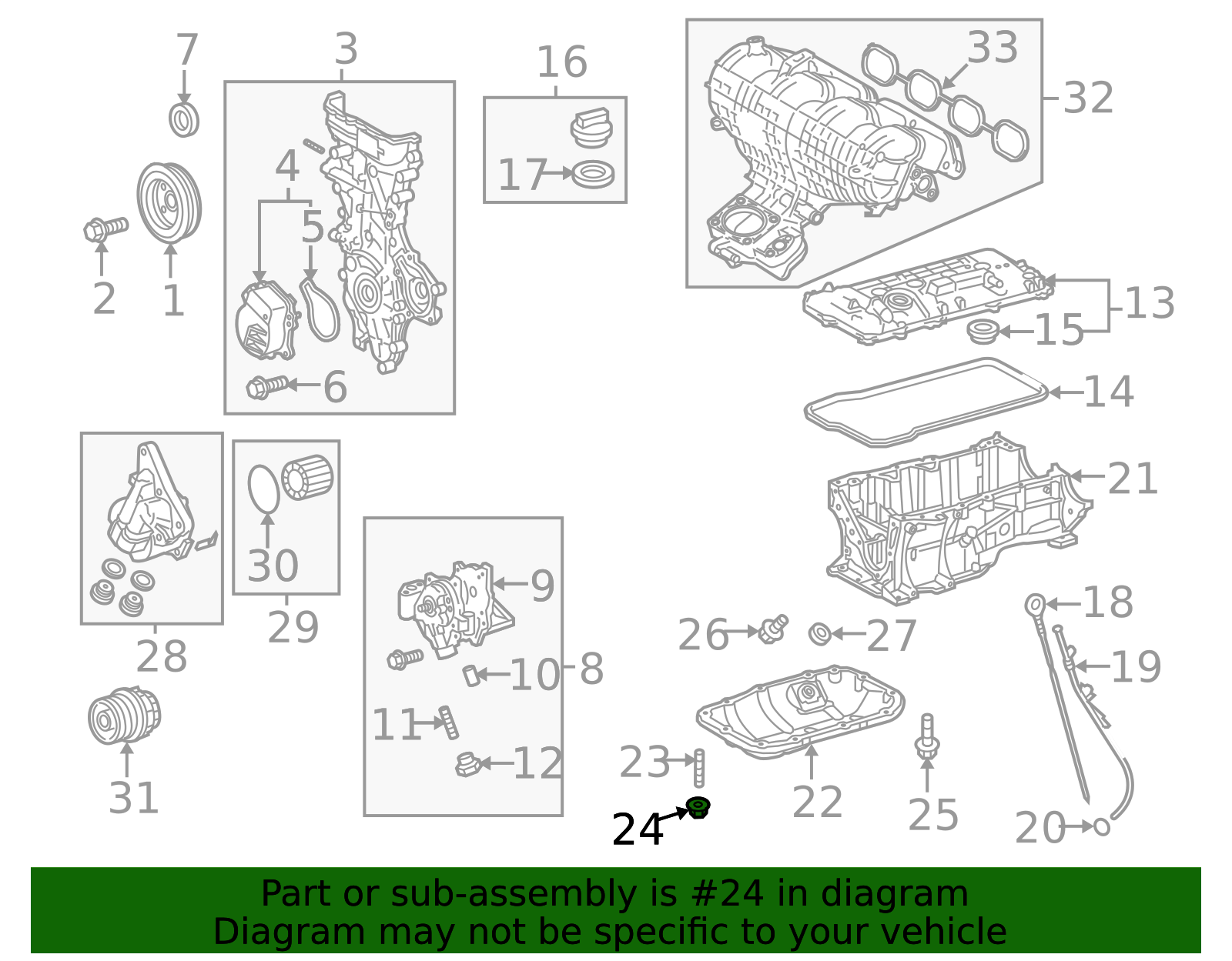 Engine Oil Pan Nut 90182-A0010 | Toyota Parts Center