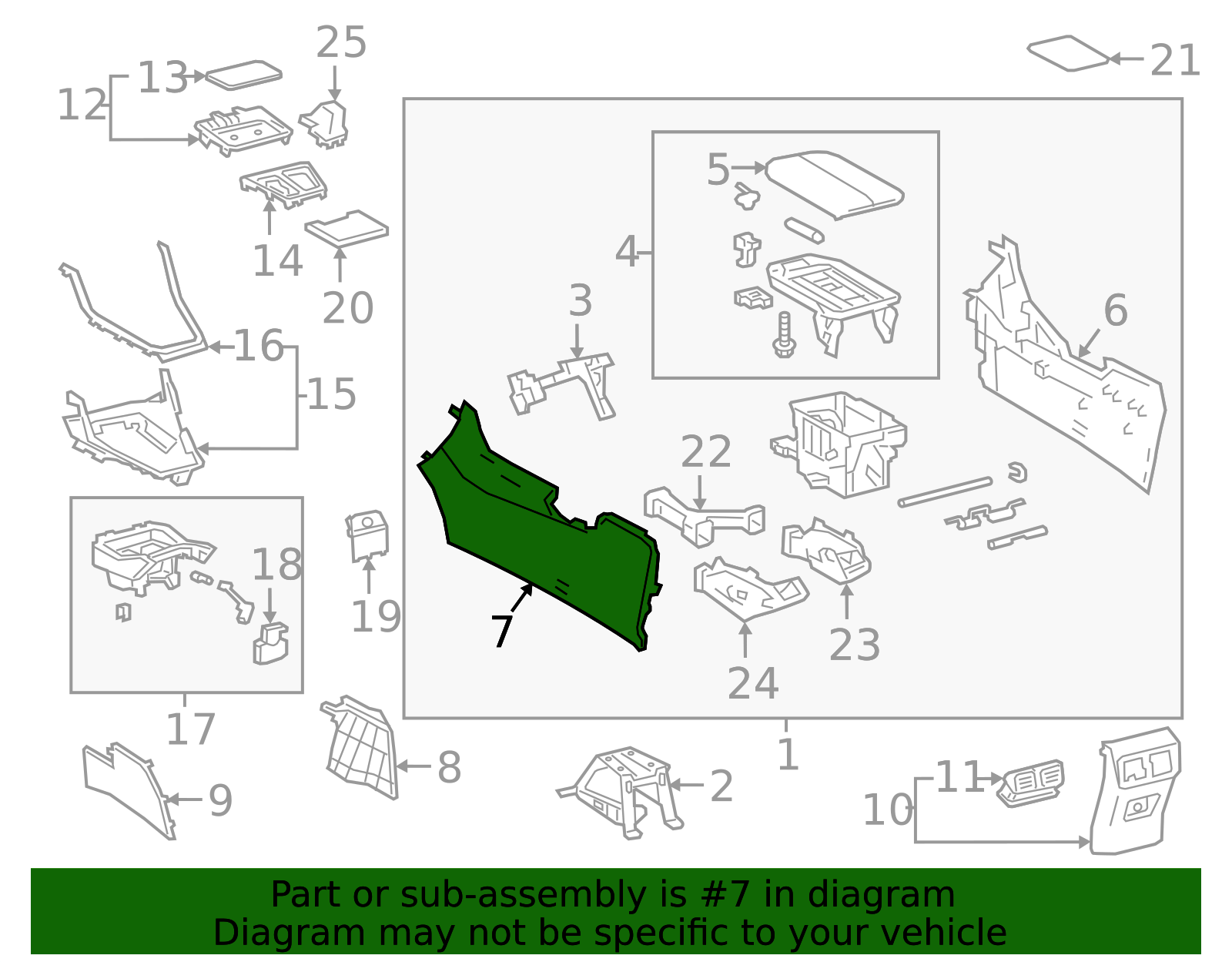 2019-2025 Toyota Side Panel 58912-0R050-C0 | MotorMotor