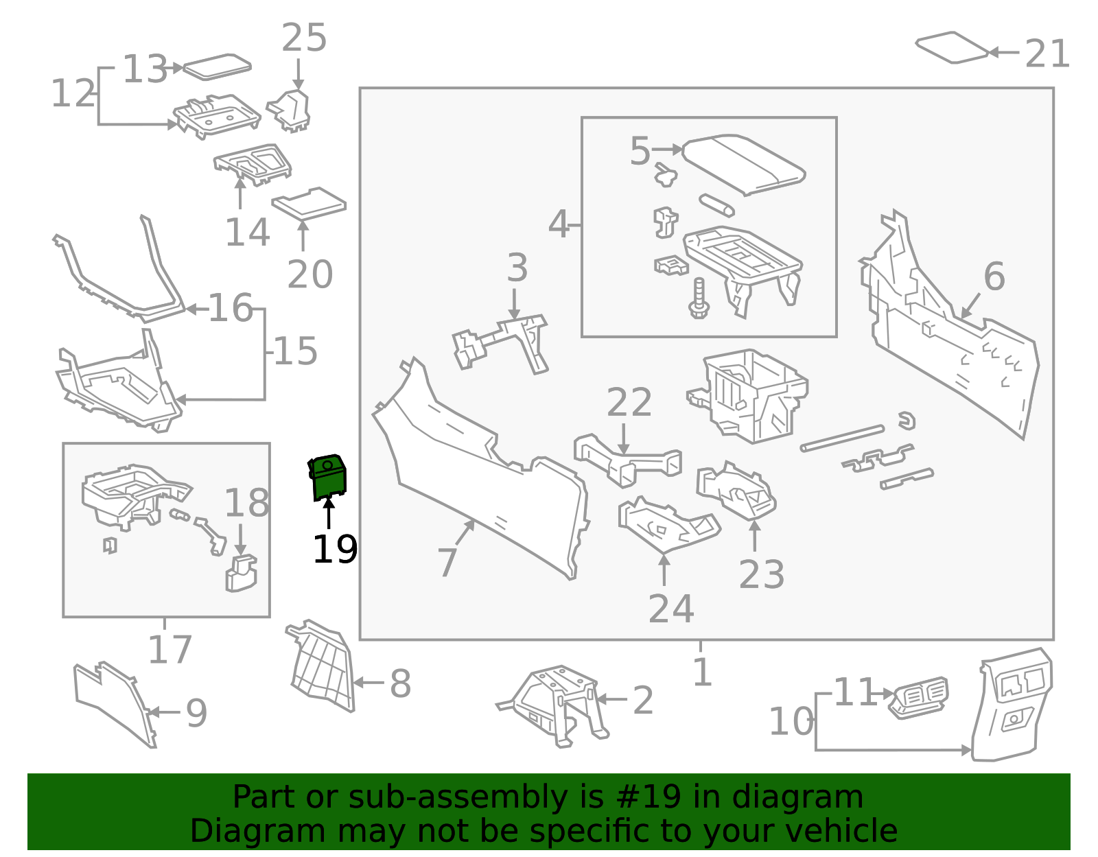 2019-2024 Toyota Front Cover 58913-0R010 | Lithia Toyota Parts
