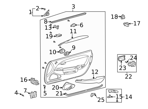 Switches for 2002 Lexus SC430 | OEM Vehicle Parts