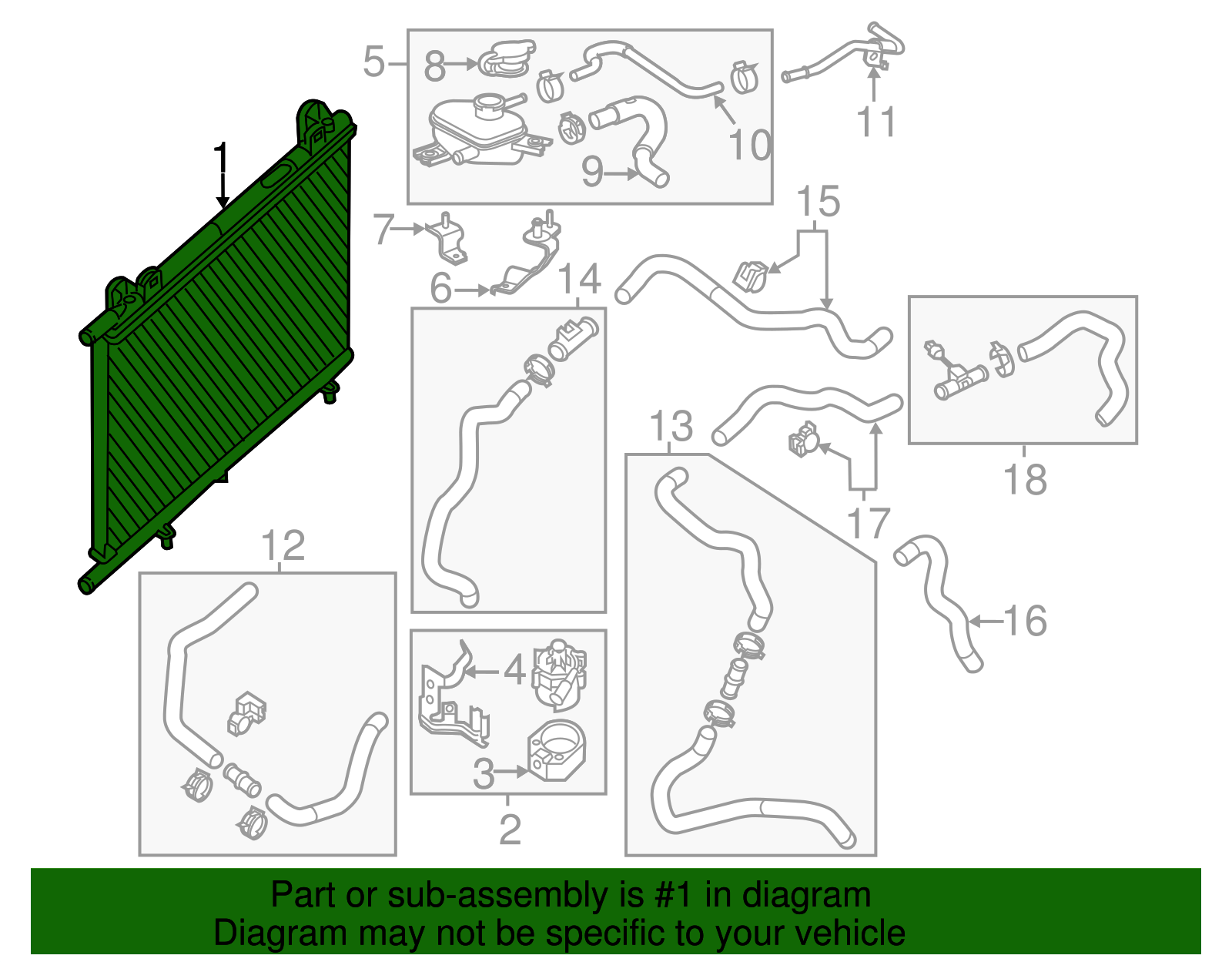 21457-3JV0A - Inverter Cooler 2014-2017 Infiniti QX60 | Infiniti of ...