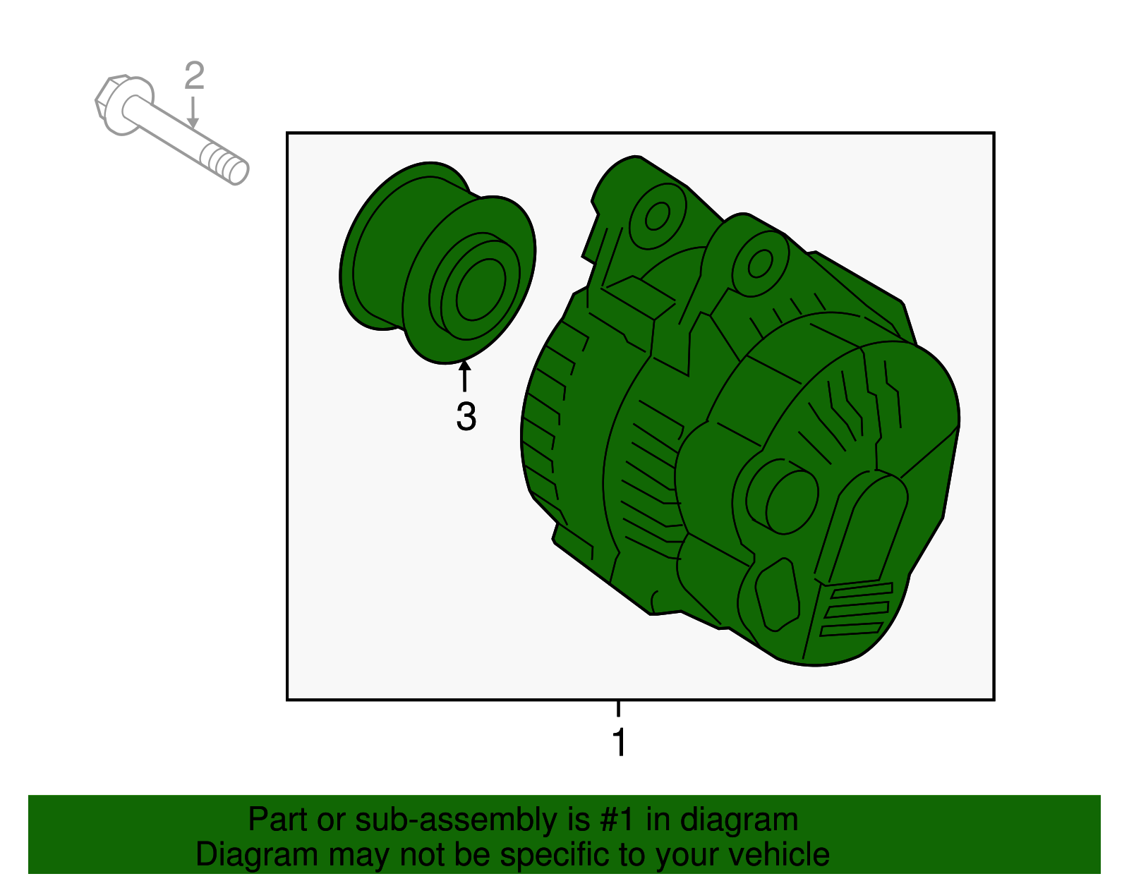 2010-2013 Hyundai Tucson Alternator 37300-2G400 | OEM Parts Online