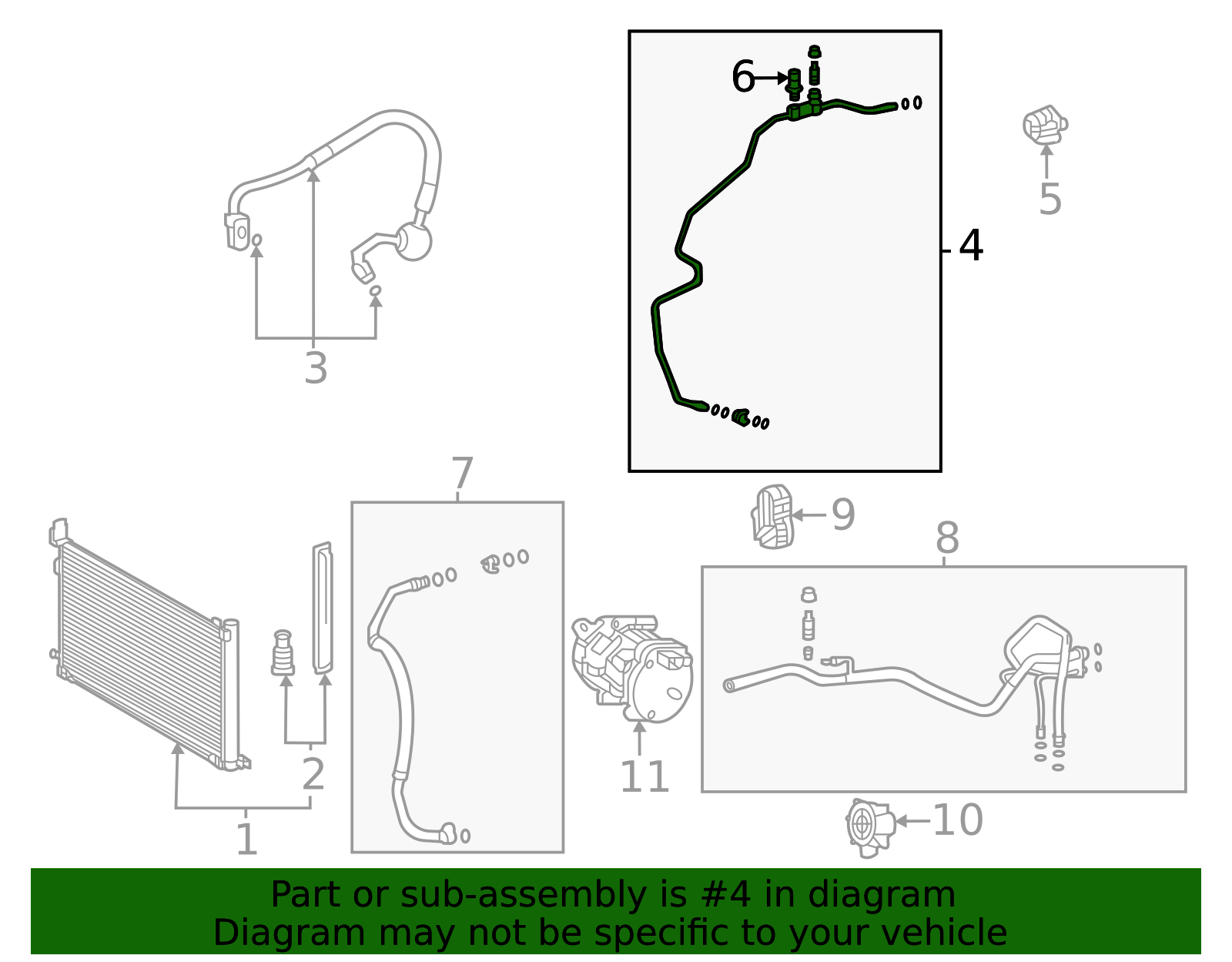 2021-2025 Toyota Sienna Liquid Line 88710-08130 | Toyota Parts Center