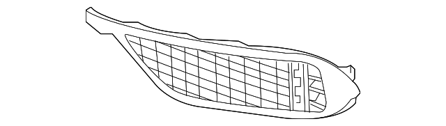 71503-TBG-A00 - Garnish R Rear Bumper Side - 2016-2020 Honda Civic ...