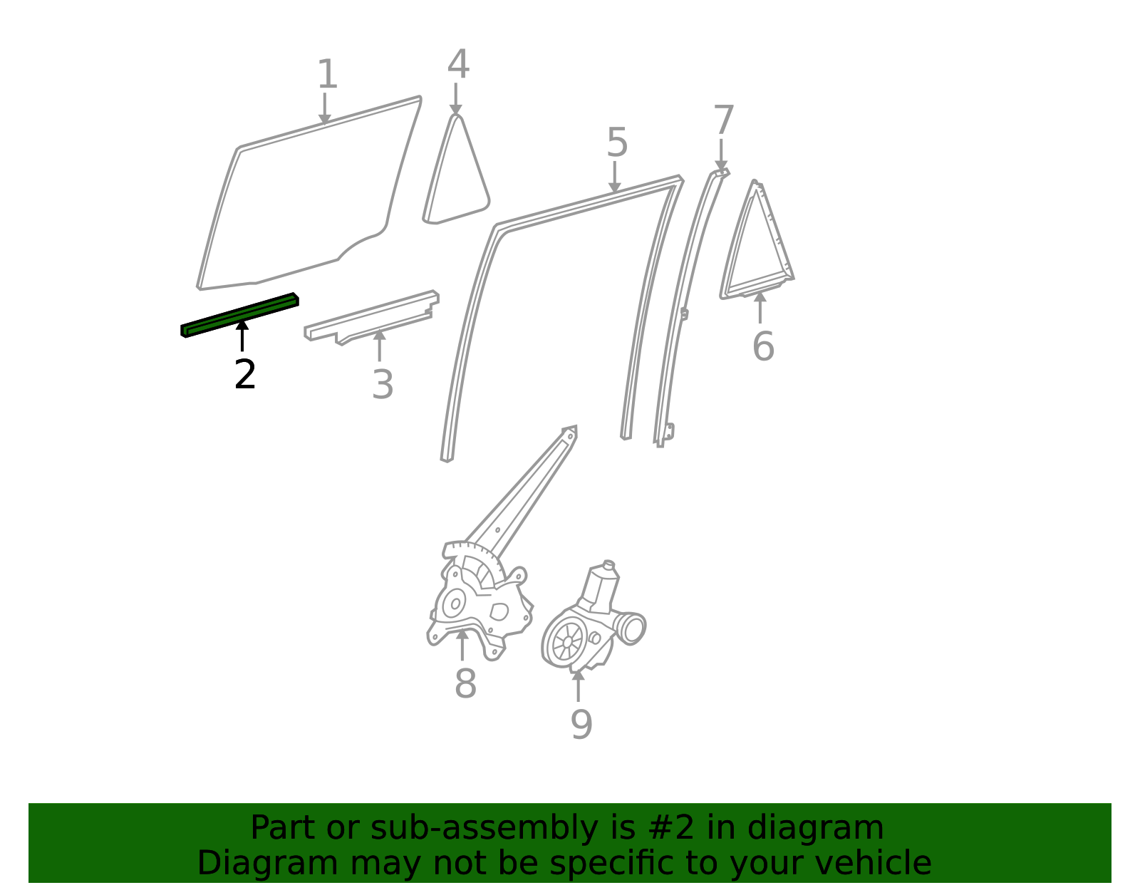 69975-0R020 - Lift Channel Filler - 2000-2020 Toyota | Nucar Toyota of ...