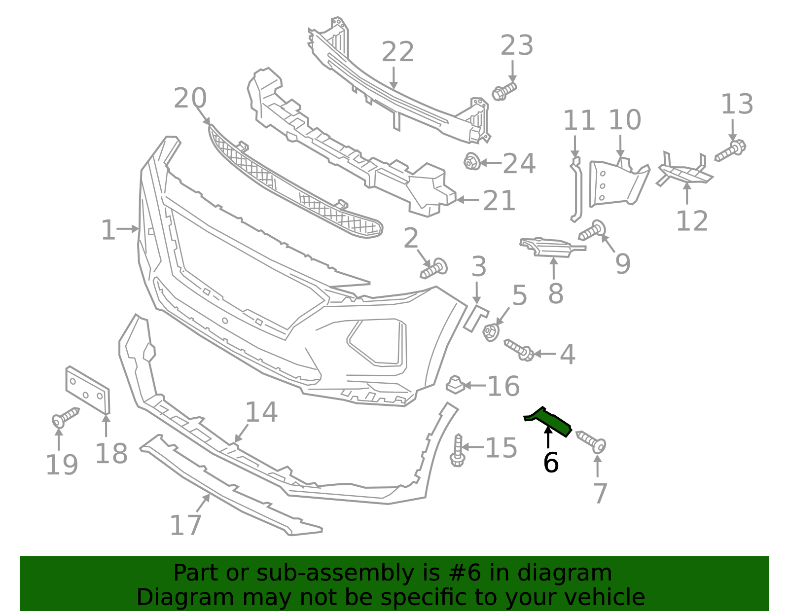 Hyundai - 86552-S2000 - Mount Bracket - 2019-2020 Hyundai Santa Fe ...